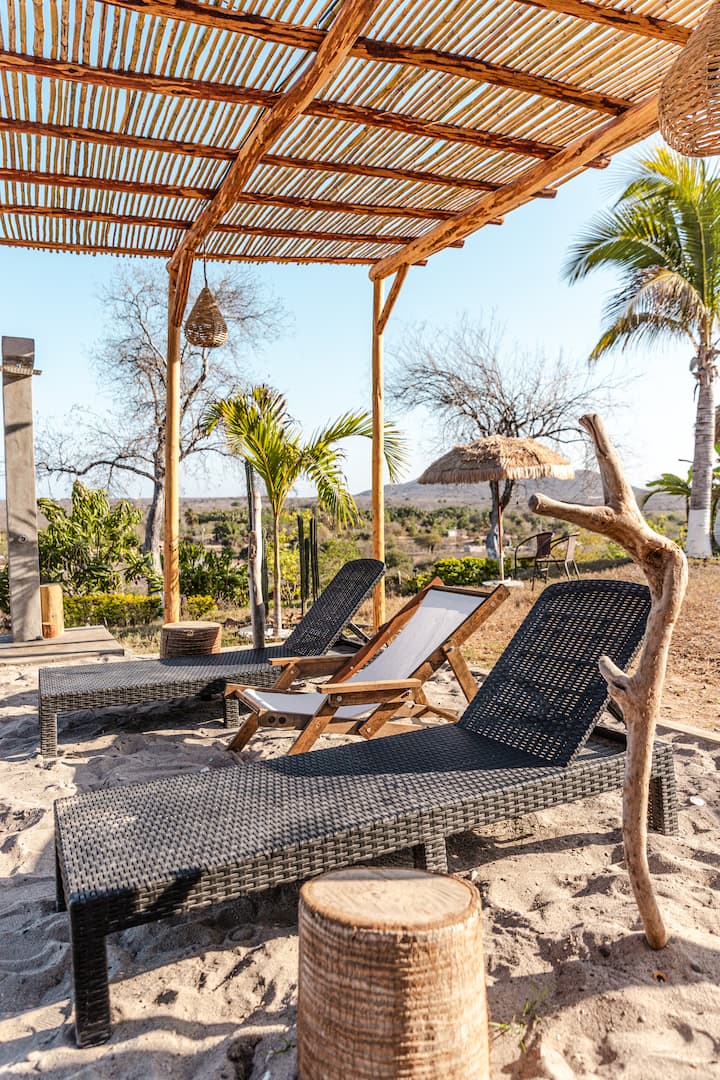 Bungalow Cardumen C/vistas Increíbles Al Océano P. - Durango