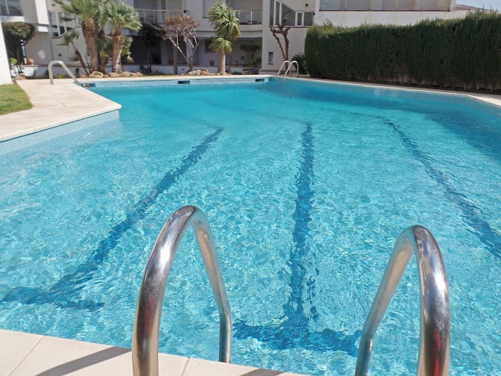 Bel Appartement 4 Pers. Avec Jardin & Piscine! - La Escala