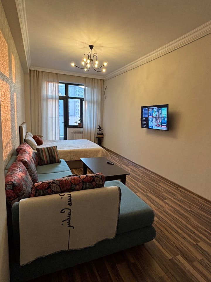 Studio Apartment Near Haydar Aliyev Center - Baku