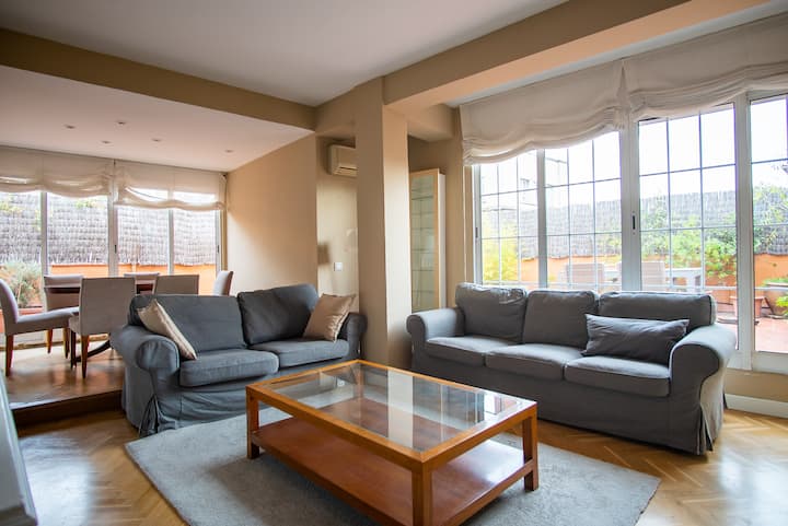 A2ba - Atico Con Terraza En Sant Gervasi - La Floresta