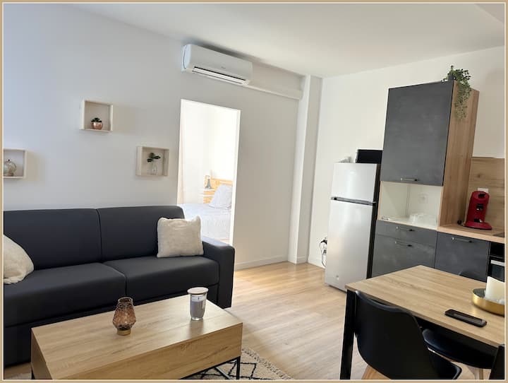 Magnifique T2 Renové à Neuf Rdc - Viviers