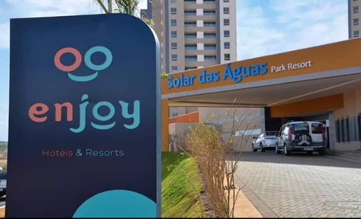 Apartamento Em Resort Solar Das Aguas_1 Quarto 5p. - Olímpia