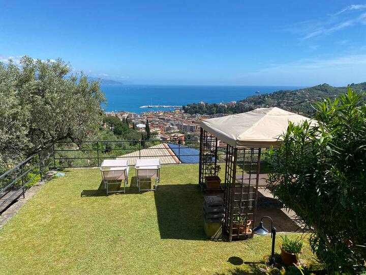Casa Indipendente Con Giardino E Vista Mare - Camogli