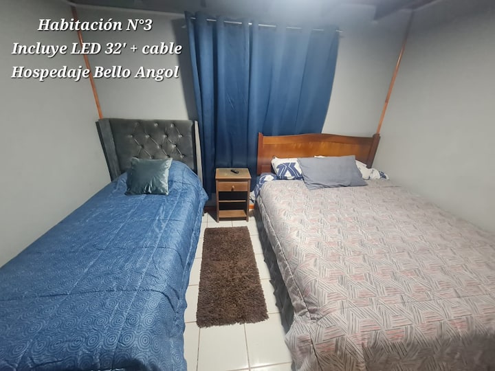 Habitación Matrimonial Hospedaje - Angol