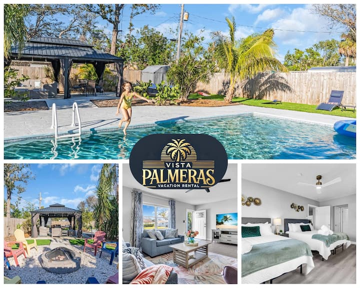 4br Oasis W/pool & Firepit – Near Ami & Img - Bradenton, FL