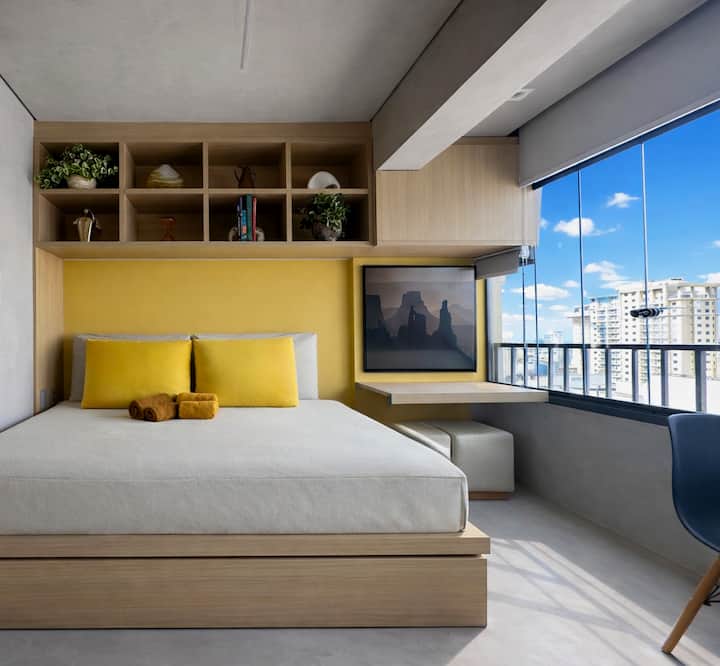 Lux Apt At The Heart Of Sp: Paulista Ave/jardins - São Paulo