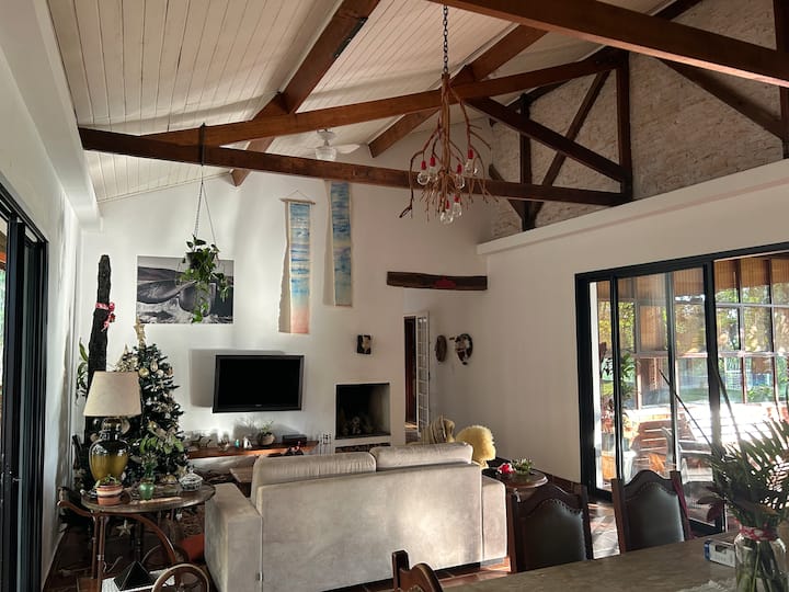 Casa Em Sítio Acolhedor Próx De Sp E Campinas - Americana