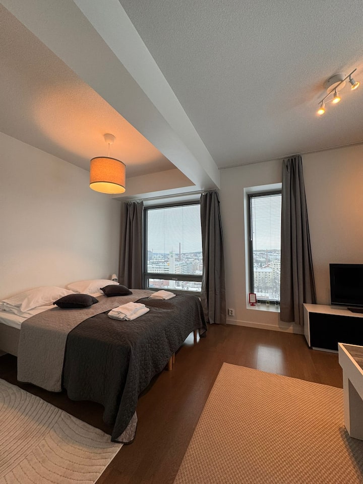 Kotimaailma Apartments - 13th Floor Central Studio - Tampere