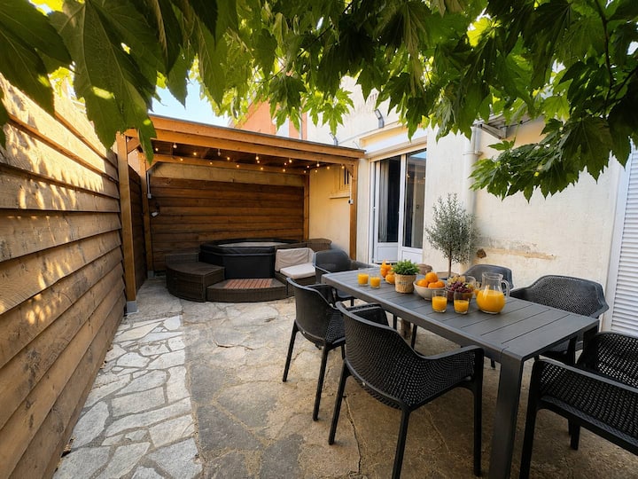 Jolie Maison Avec Terrasse Vue Mer - Portiragnes