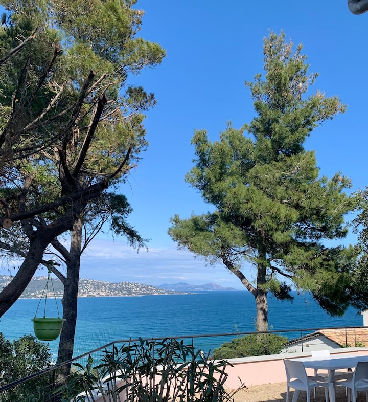 Maison Splendide Vue Mer - Plage de Sainte-Maxime