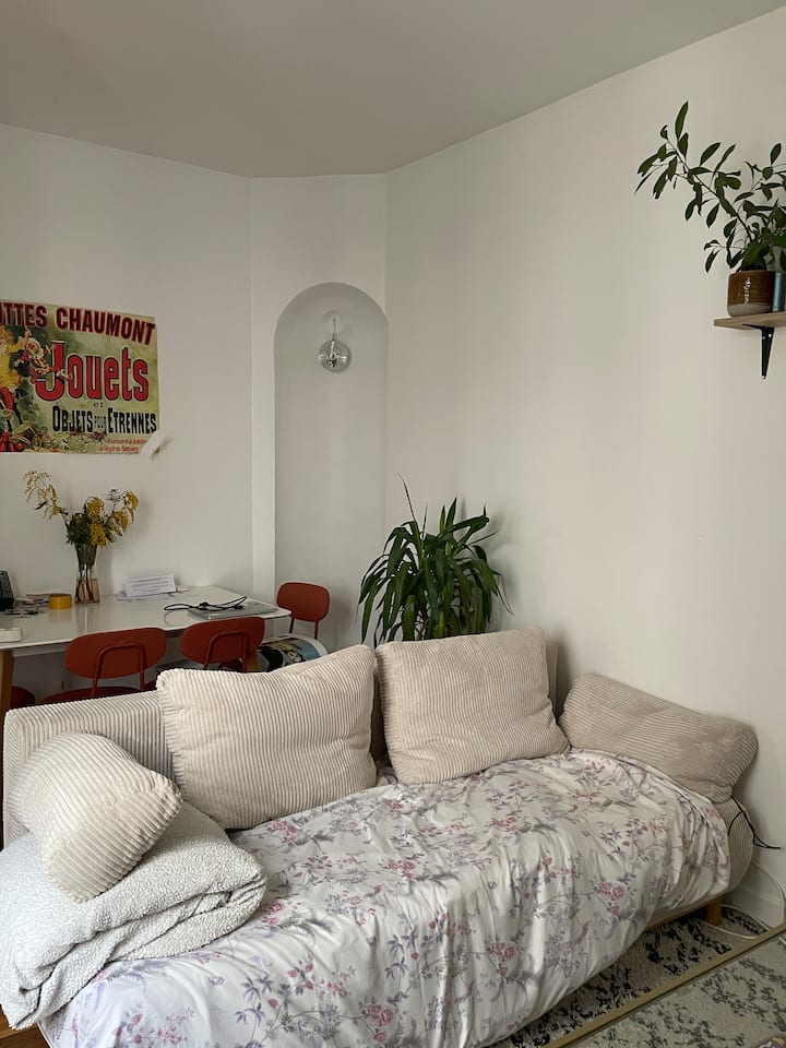 Appartement 2p 35m2 Paris 19 - París