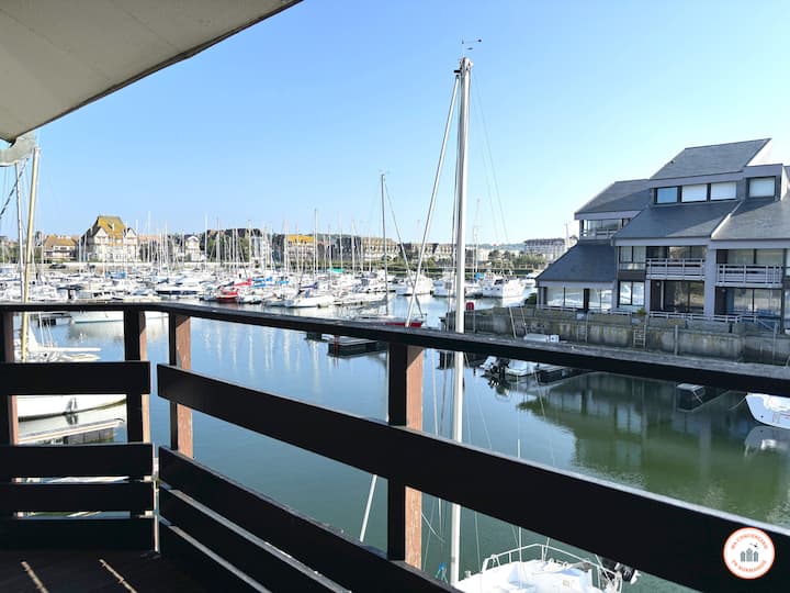 Le White Pearl - Terrasse Vue Marina - Deauville
