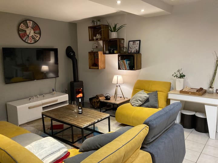 Maison De Ville Et Grand Jardin - Maine-et-Loire