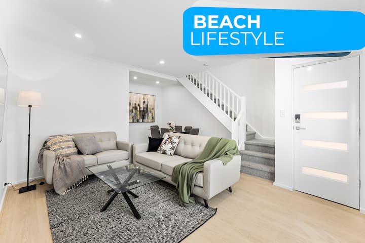 Beach+backyard | Jetty Rd Carport Bbq Wifi Airport - Marion