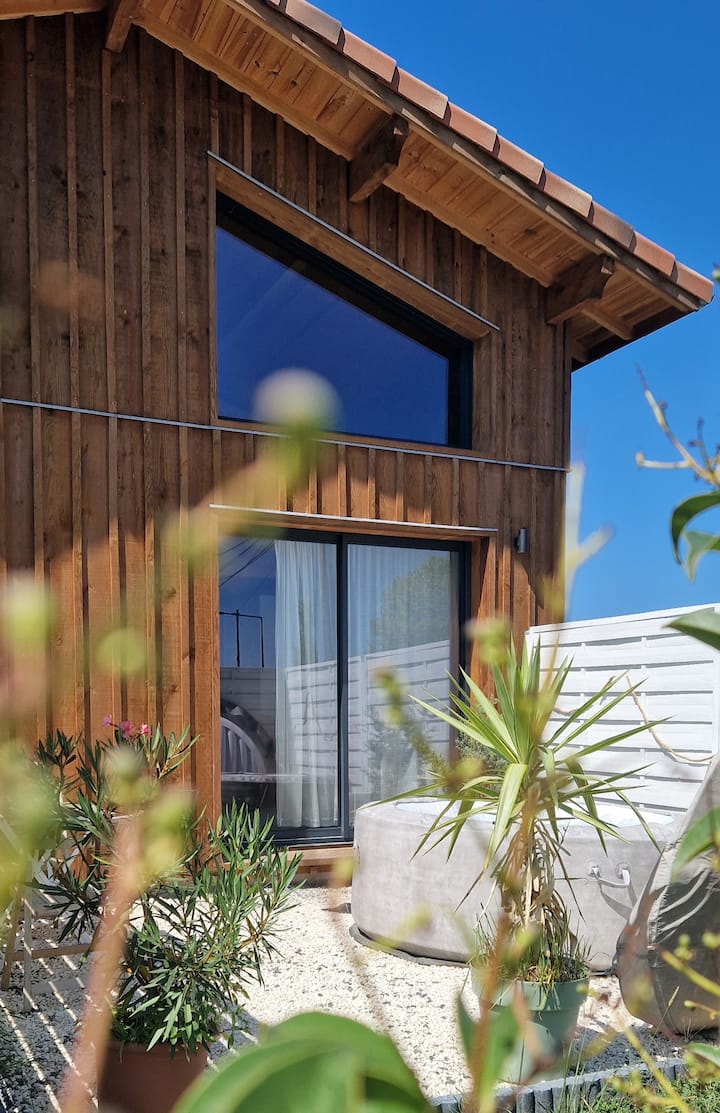 Pinéa Lodge - Chalet Authentique En Pin Des Landes - Landes