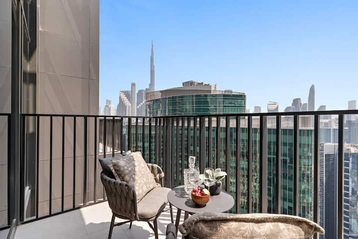 1&nbsp;Chambre Haut De Gamme Avec Vue Partielle Sur Burj Khalifa&nbsp;! - Dubaï
