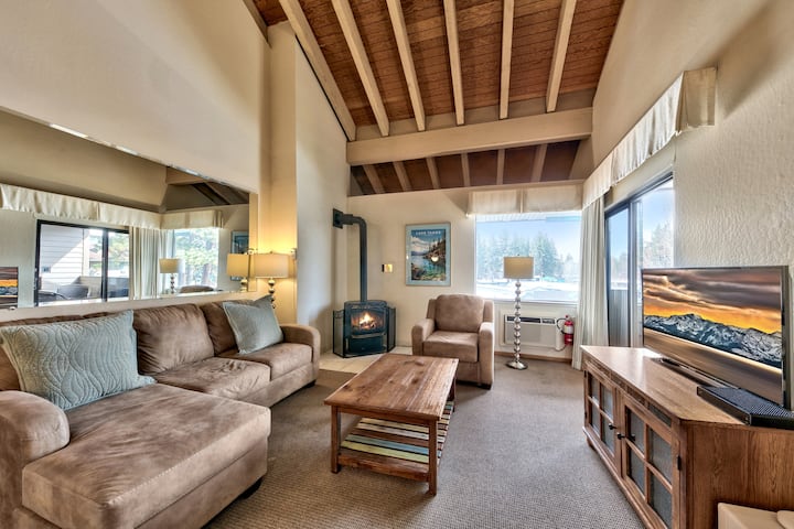Lakeland Village #304 - 1br+loft! Sauna, Beach, - Fallen Leaf Lake, CA