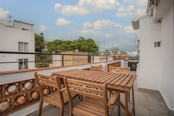 Apartamento ÁTico Con Terraza Molí De Mar - Lloret de Mar