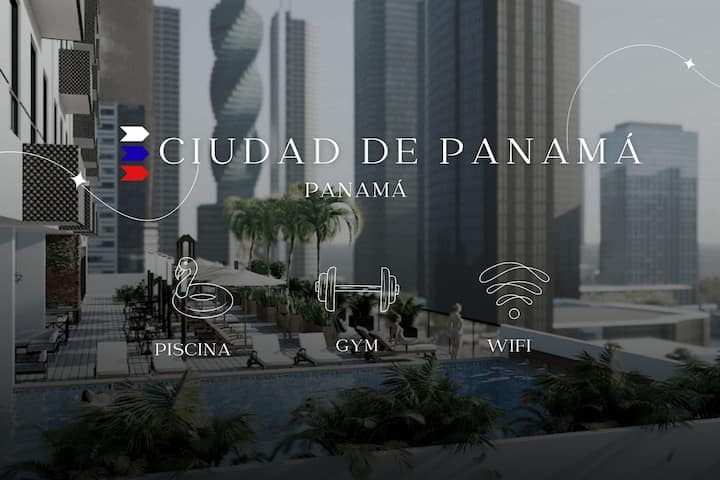 Dch* | Modern Apartment · 5g Wifi, Gym & Pool - Panama City