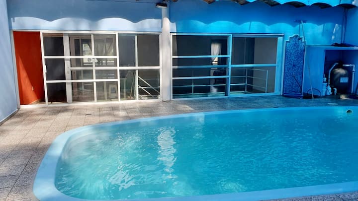 Casa Familiar Con Alberca - Chacala