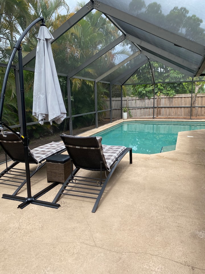 Private Pool 3br Retreat - 15 Mins To Jensen Beach - Port St. Lucie, FL