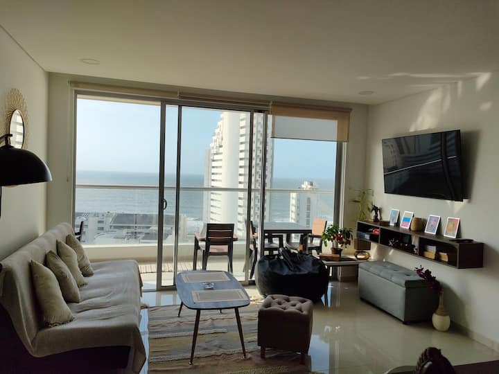 Chambre Climatisée 3 Lits Simples - Cartagena