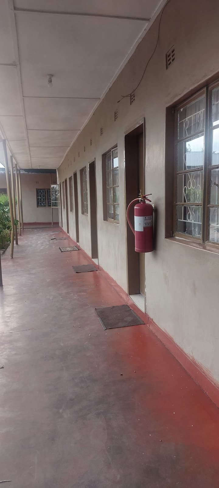 Single Beds And Breakfast Plate. - Lusaka