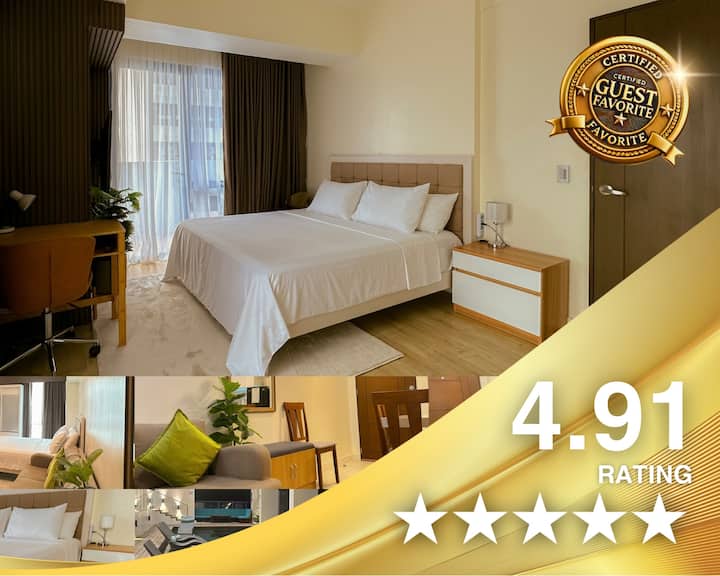 Brown-60sqm Apartment In Cebu It Park For 4 Person - Cebu