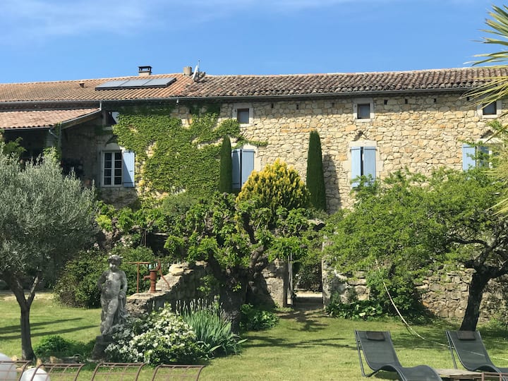 La Manse, Chambre D'hôte En Magnanerie De 1839 - Villeneuve-de-Berg