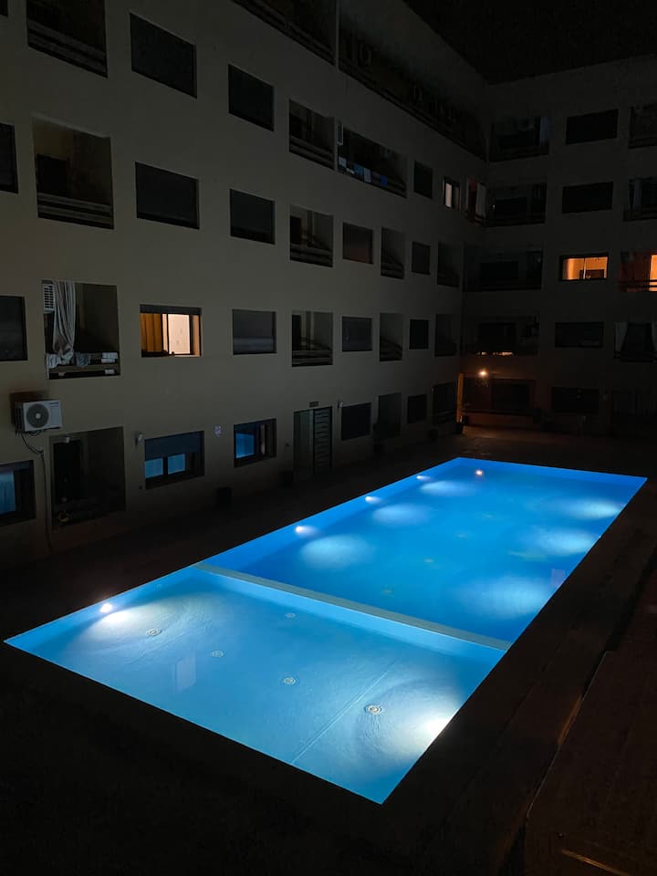 ÉLégant Studio à Guéliz Piscinewifi Fibre Sécurité - Marrakech