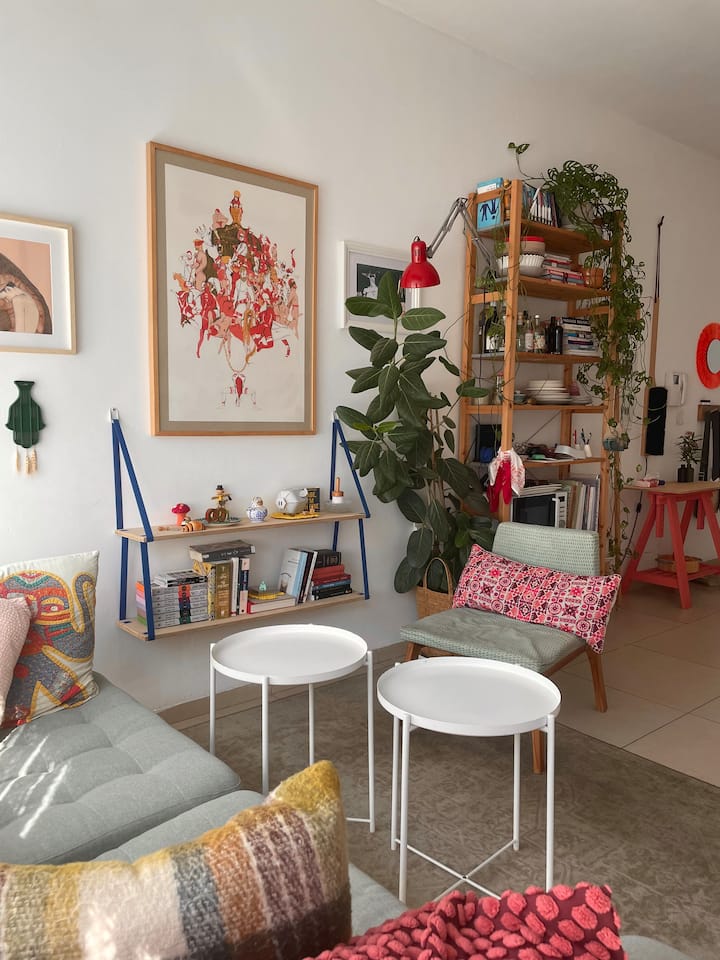 Designer Tlv Apartment - Bright, Green & Central - Tel Aviv