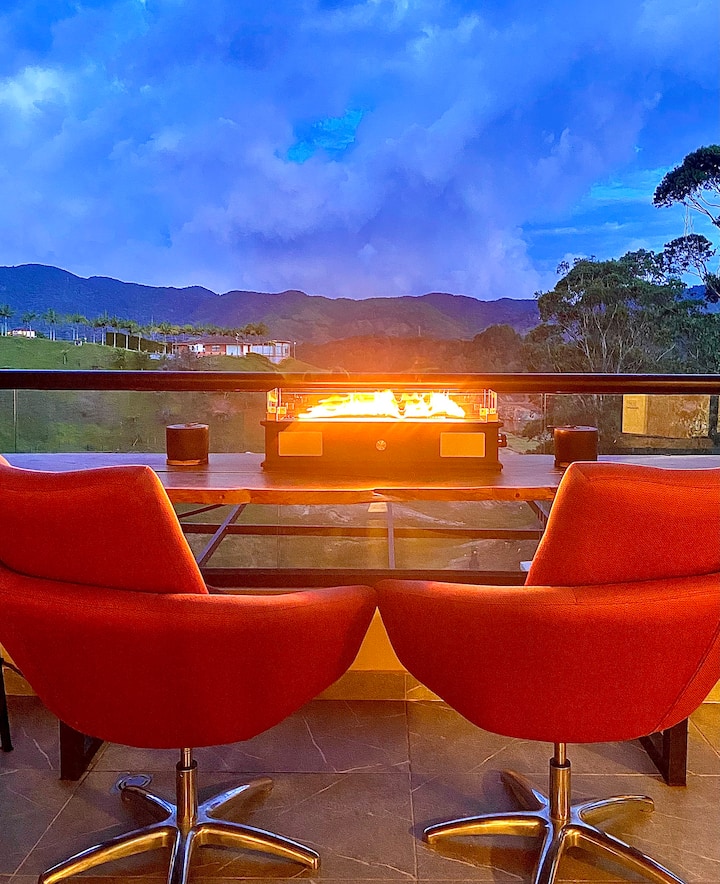 Moderno, Amplio Con Jacuzzi Y La Mejor Vista - Guatape
