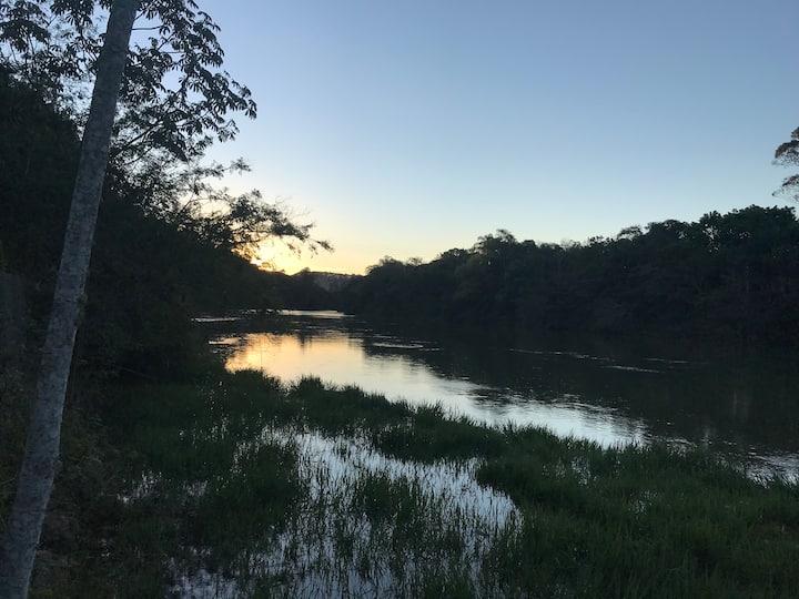 Refúgio Ecológico Beira Rio Suíte Azul - Guararema
