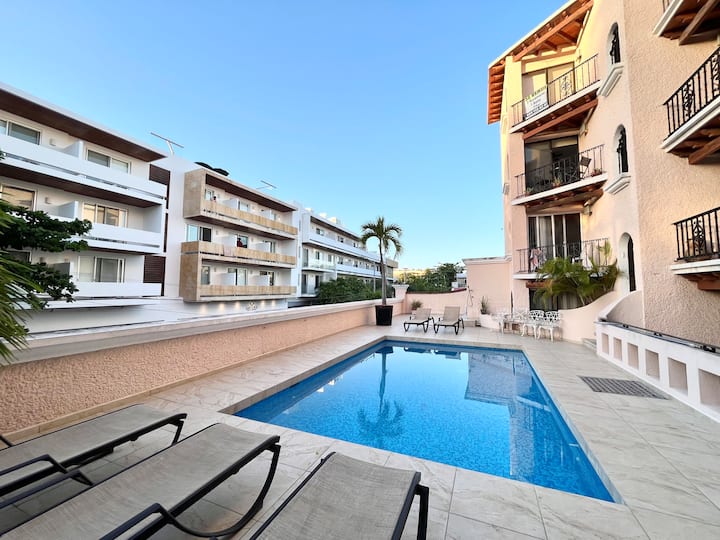 Depto Para 6 A Pasos Del Mar Y La Playa - 플라야 델 카르멘