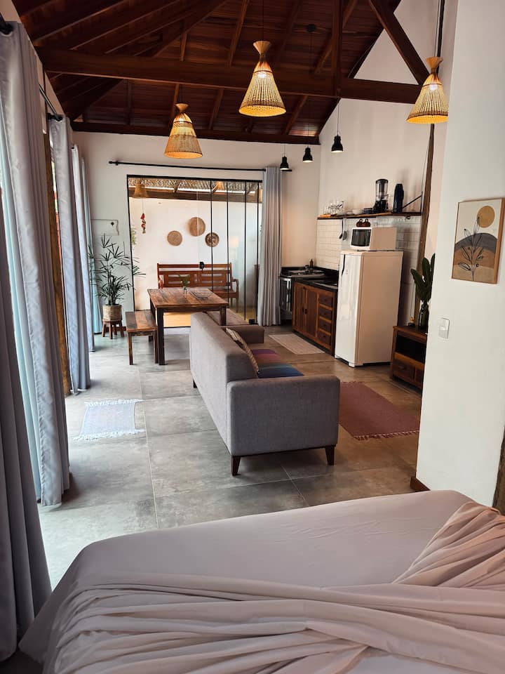 2 Min. Da Praia | Casal | Enxoval Completo | Ac - Ubatuba