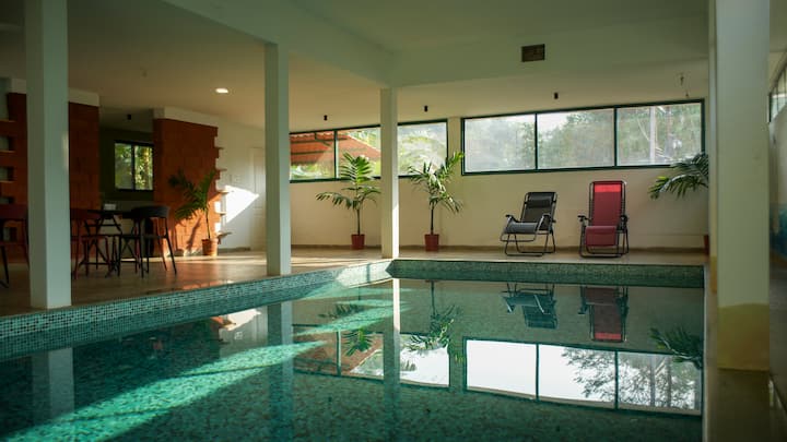 Alibag-villa Madhumalti
5bhk Nature + Indoor Pool - Alibag