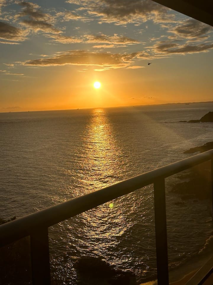 Apt Aconchegante Com Vista Mar - Ondina - Barra