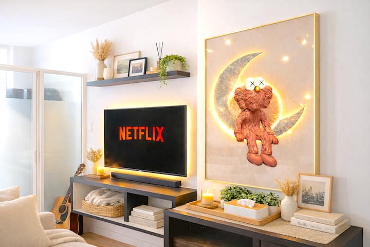 Cozy & Spacious Pool View Condo W/ Wi-fi & Netflix - Quezon City