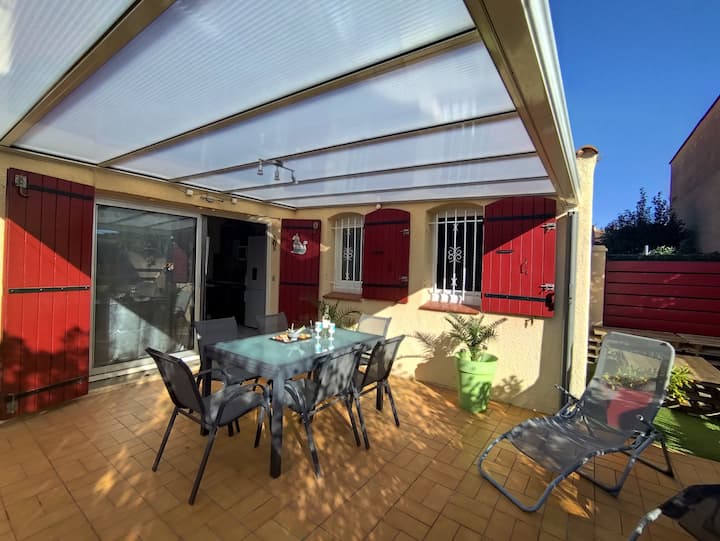 Maison Clim, Piscine, Proche Mer Wifi, Parking - Saint-Cyprien