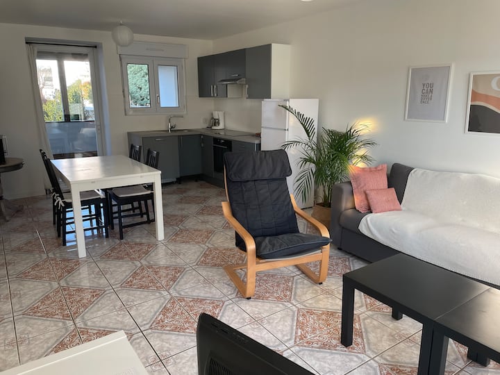 Maison De Ville, Calme Et Verdure - 3 Chb 6 Pers. - Brest