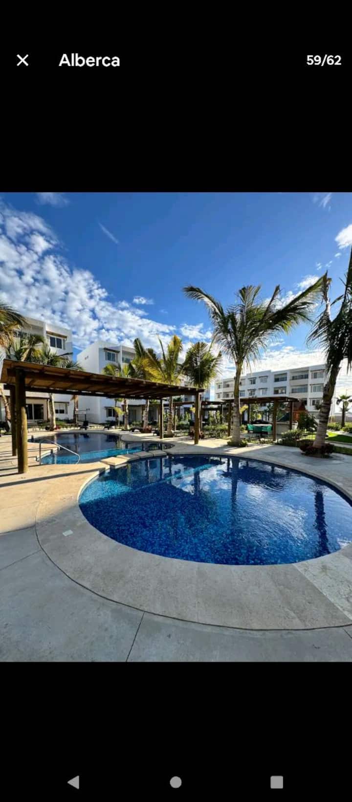 Departamento Planta Baja, A 1 Minuto De La Playa. - Mazatlán