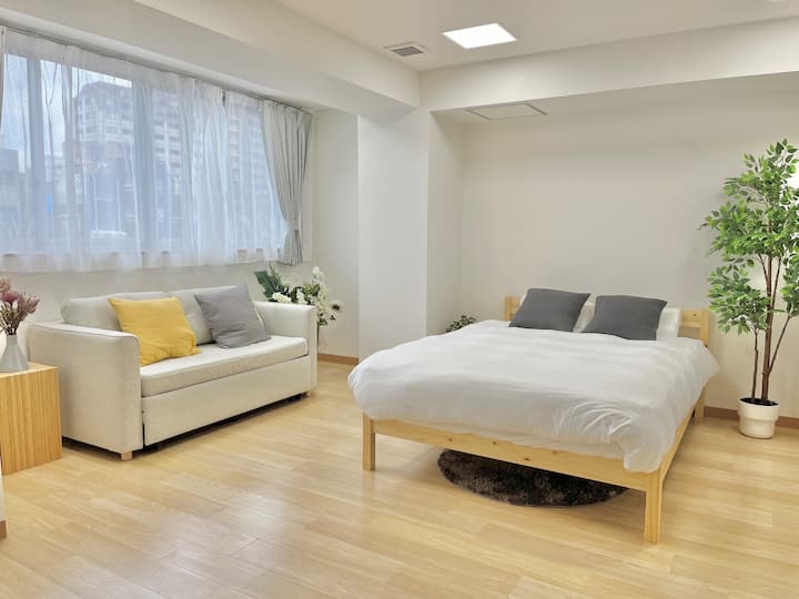 2023年新築50㎡大房间 地铁站步行2分钟 黒門市場　难波心斋桥商业街道顿堀徒步圈内 - Umeda