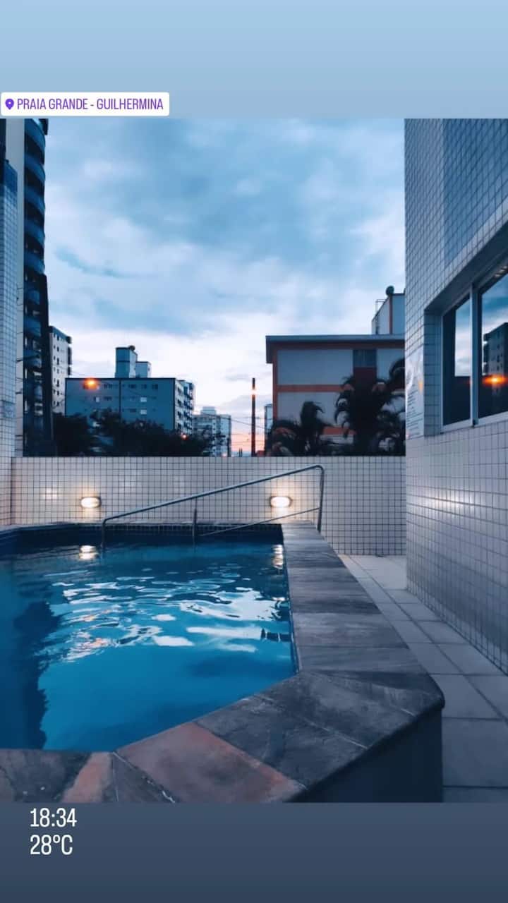 Apto Praia Grande Podendo Utilizar Lazer Completo - Praia Grande