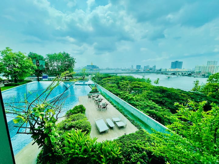 333riverside ติดสถานีรถไฟฟ้า ท่าเรือ บางโพ ใกล้ศูนย์การค้า - Bangkok