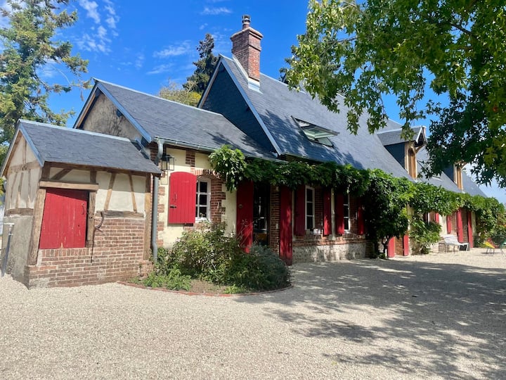 Charmante Longère 1h De Paris - Idéal Familles - Dreux