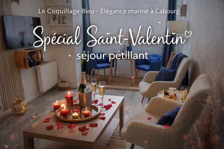 Le Coquillage Bleu - ÉLégance Marine à Cabourg - Houlgate