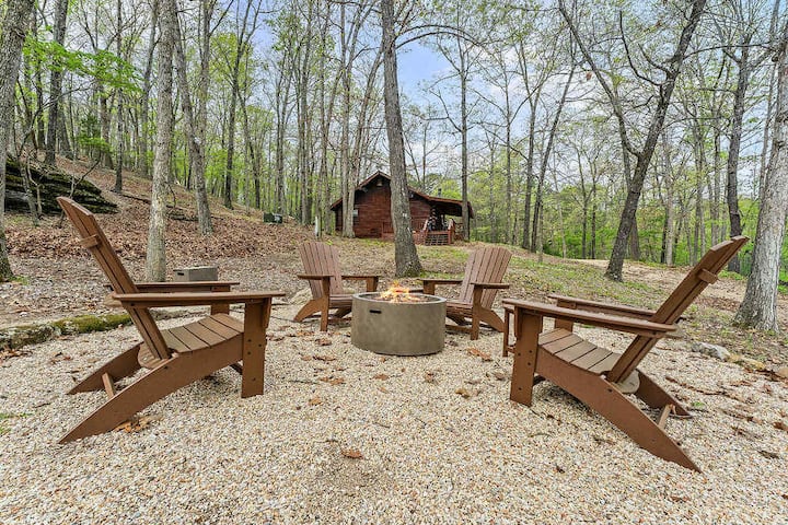 ÉVadez-vous à Eureka Springs : Cabane Familiale Av - Eureka Springs, AR