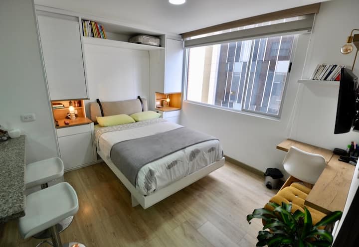 Estudio Moderno Y Céntrico - La Candelaria, Bogotá - Bogota