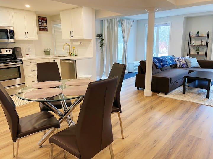 Elegant & Spacious 1 Bd1bth Private Apmt By Forest - Brampton