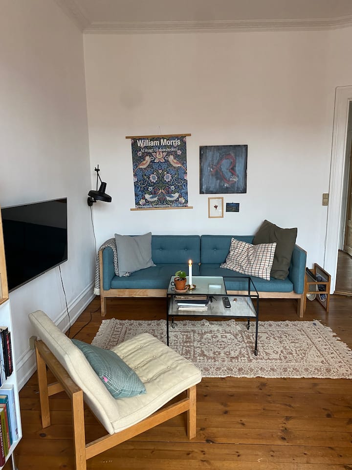 Dejlig Lejlighed I Hyggeligt Kvarter - Copenhague